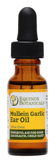 Mullein Garlic Ear Oil ½ oz – Equinox Botanicals